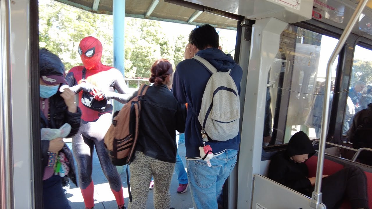 [4K] Riding MUNI METRO SUBWAY M OCEAN VIEW, San Francisco, California ...
