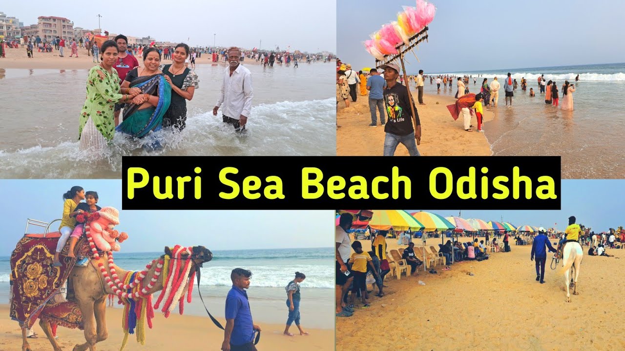 Puri Sea Beach Odisha | Puri Jagannath Dham Odisha | Puri Beach Odisha ...