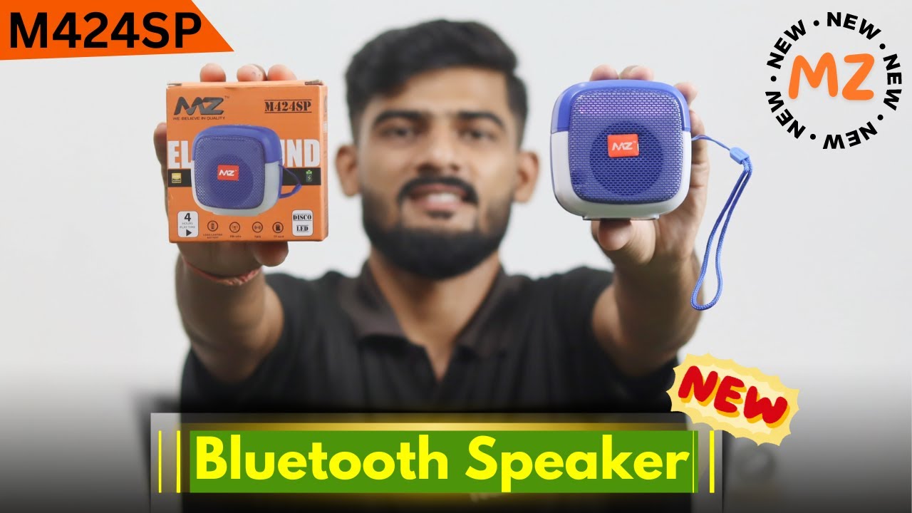 "MZ M424SP Wireless Bluetooth Speaker |PORTABLE BLUETOOTH SPEAKER ...