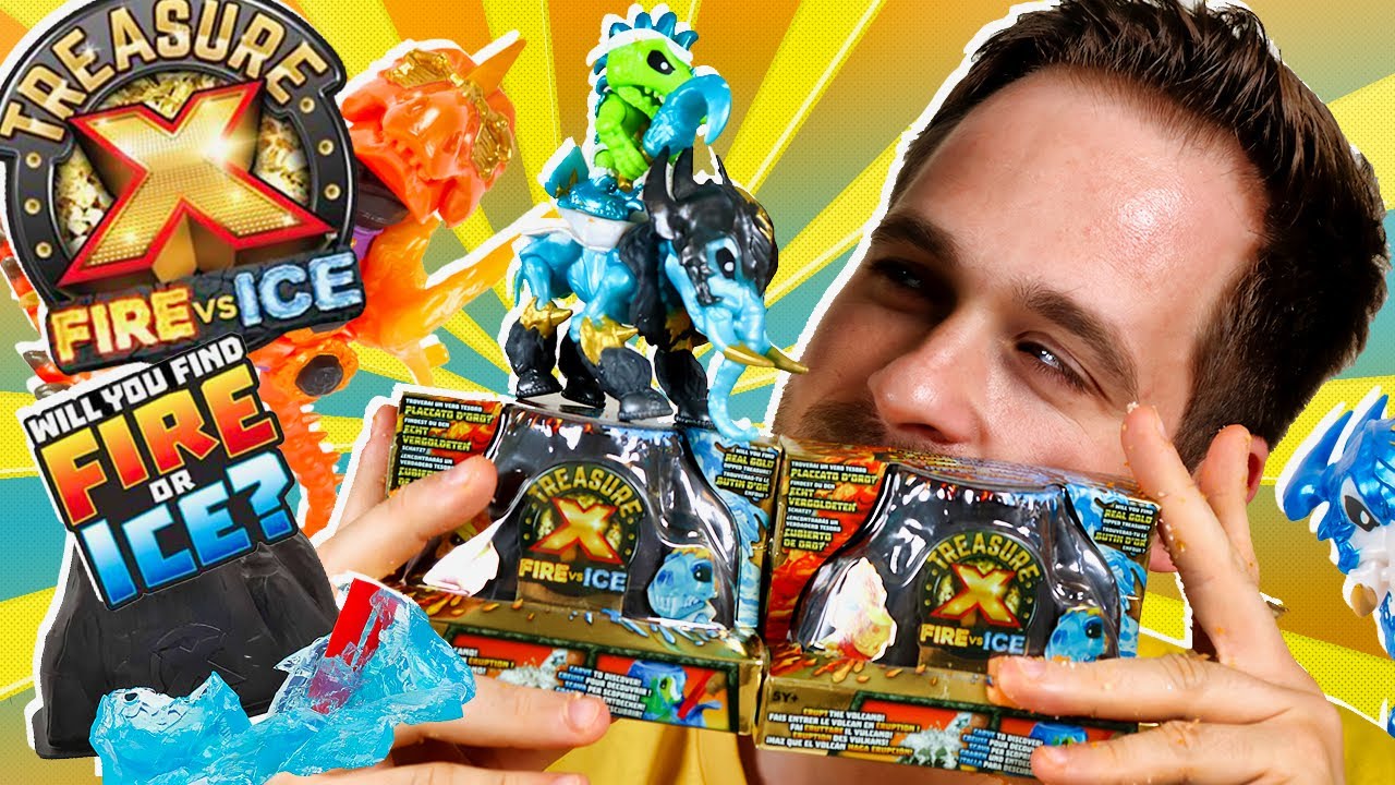 BESTIAS Treasure X Fire vs Ice Series 4 UNBOXING 2 EXTINCT BEASTS en Pe ...