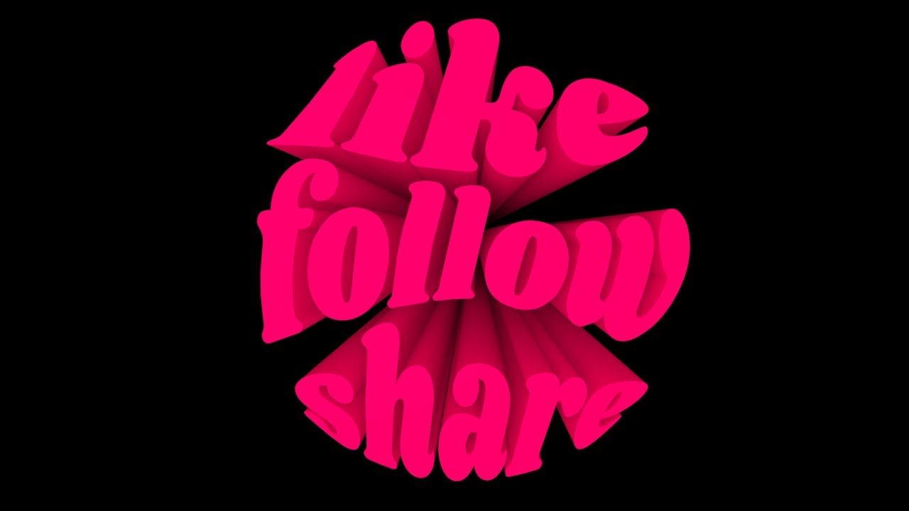 Wrap 3D text into Shapes - Cinema 4D Tutorial and Adobe Illustrator CC ...