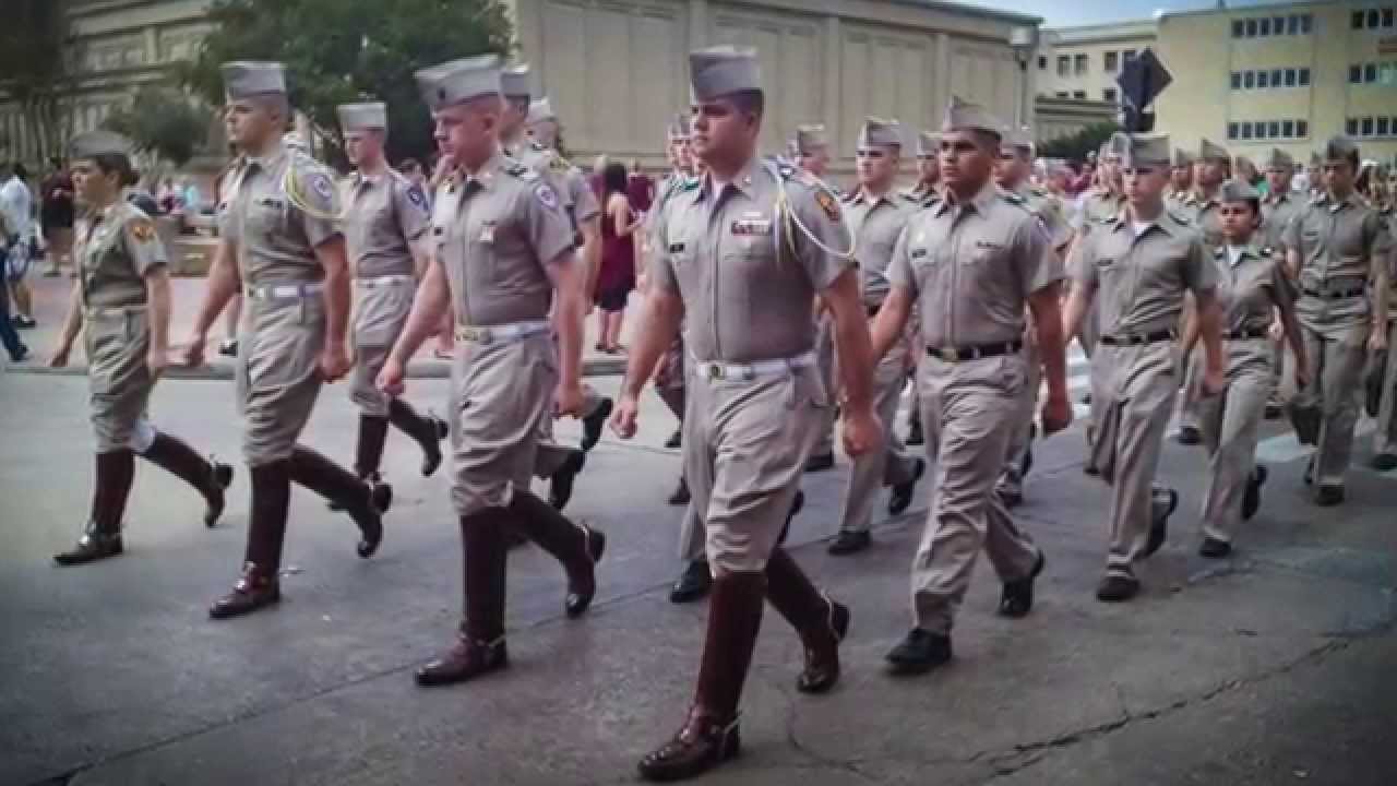 Texas A&M Army ROTC class of 2014 - YouTube