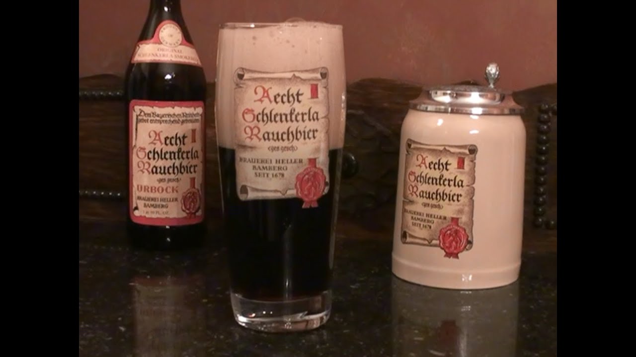 Schlenkerla Smoked Beer / Rauchbier of Bamberg Germany - YouTube
