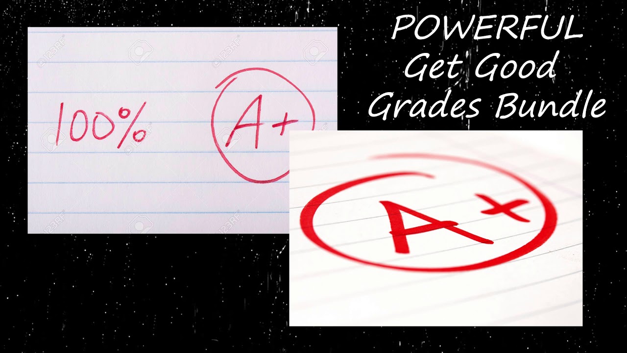 POWERFUL Get Good Grades Bundle - YouTube