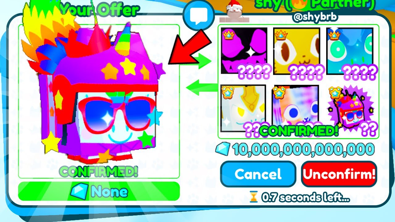 I Traded My RAREST #2 HUGE STUNT UNICORN For This.. (Pet Simulator X ...