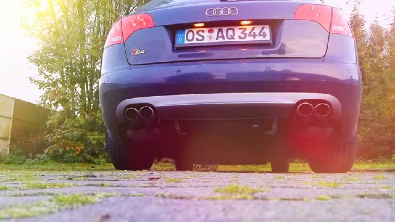 Audi S4 B7 Avant 4.2 Beautiful V8 Sound Start Up with Sound Stock ...