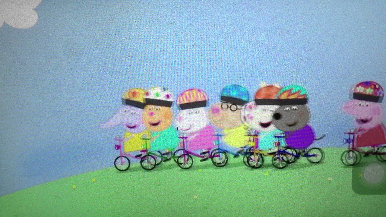 Peppa pig - The cycle ride - YouTube
