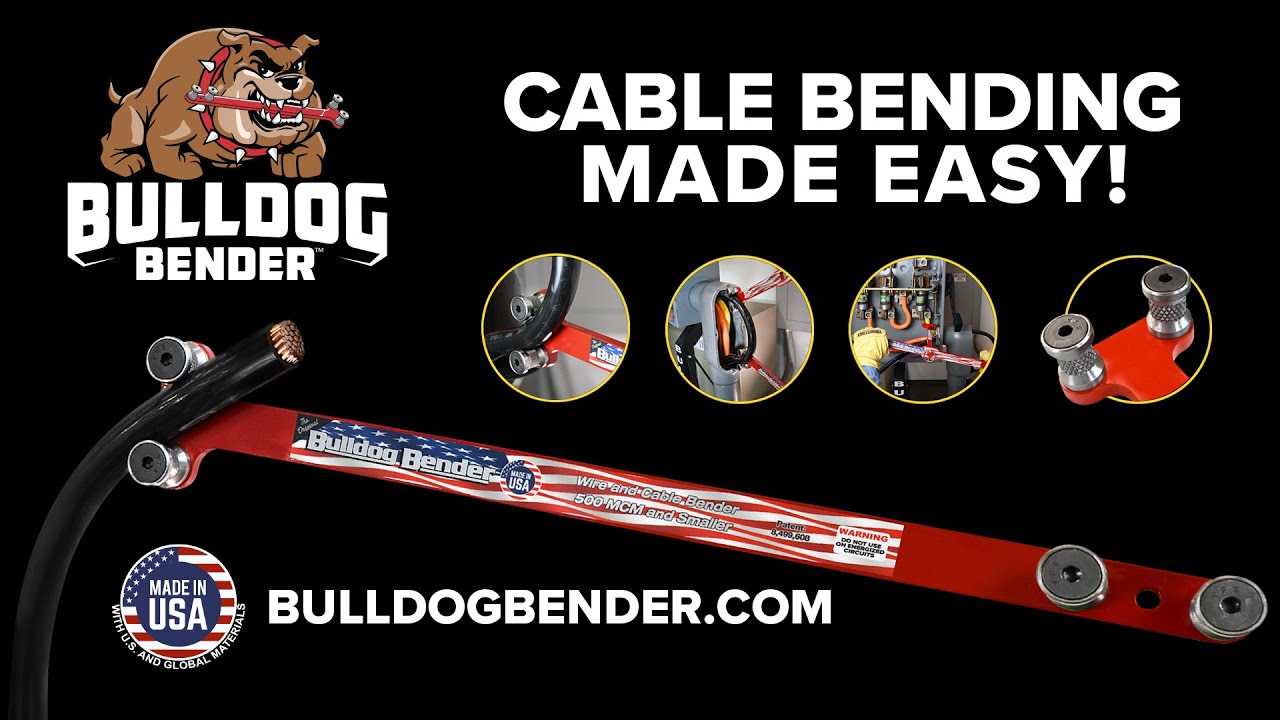 Bulldog Bender - CABLE BENDING MADE EASY! - YouTube