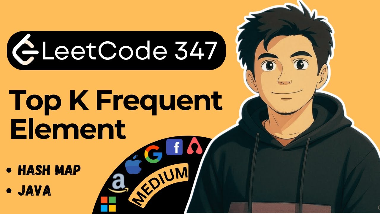 Top K Frequent Element | Leet Code 347 | HashMap | Java | Bangla - YouTube