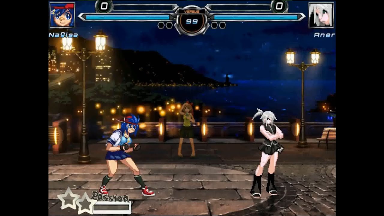M.U.G.E.N: Nagisa Ohosi vs. Aner Rolange - YouTube