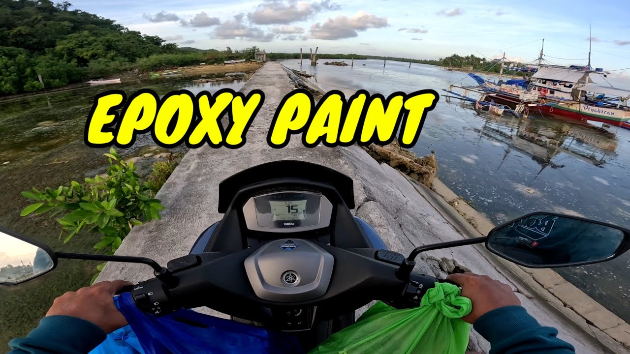 EP31 P19 Paglalagay ng black pipe sa sidewalk | Pagbili ng mga epoxy ...