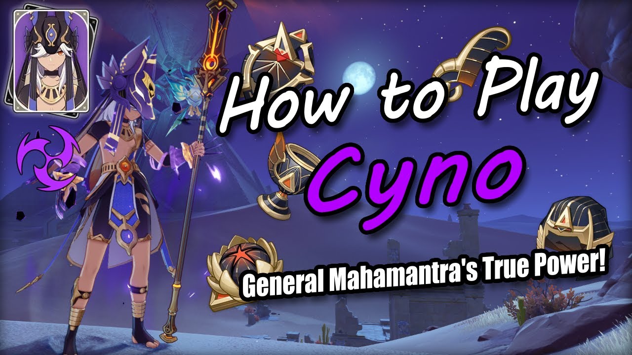 How To Play: Cyno! Guide | Showcase, Tips & Build! #genshinimpact - YouTube