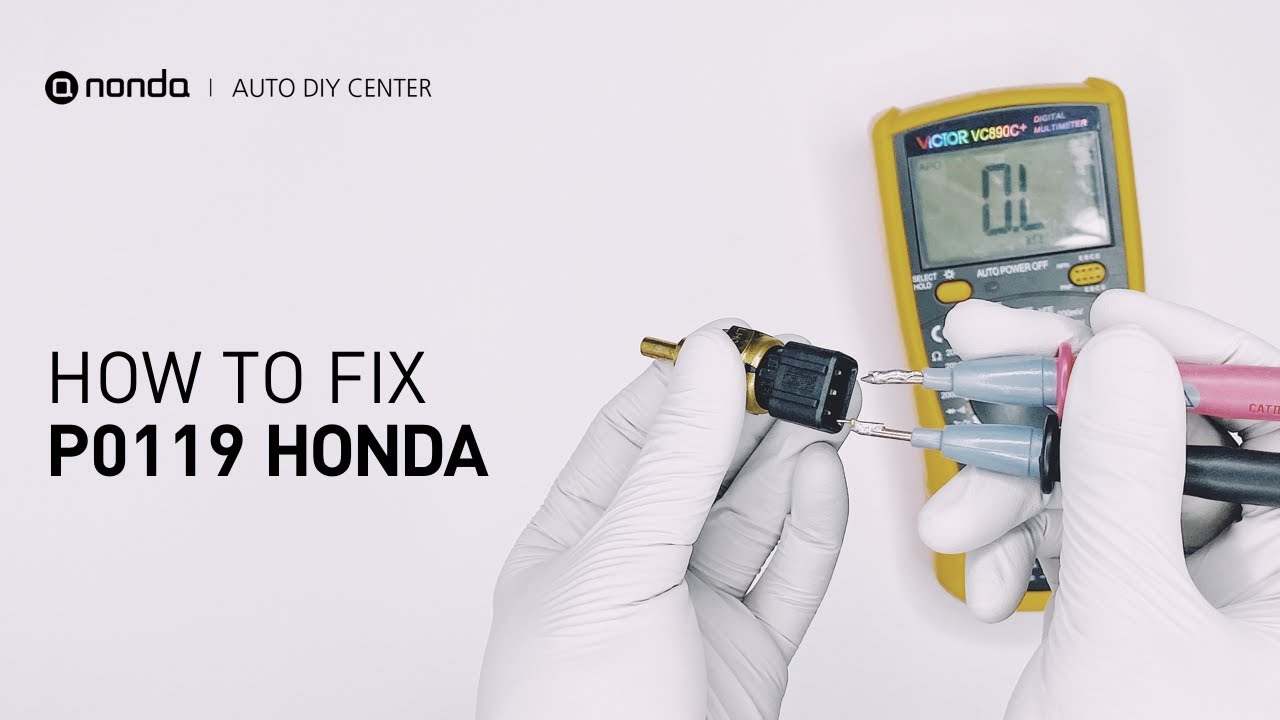 How to Fix HONDA P0119 Engine Code in 3 Minutes [2 DIY Methods / Only ...