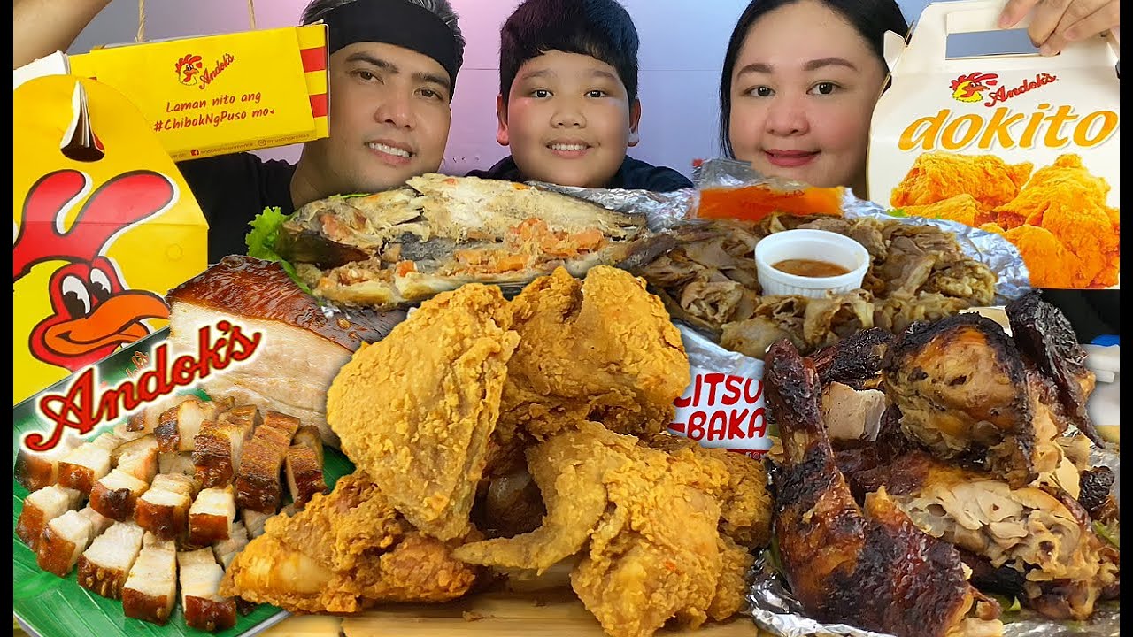 ANDOKS OVERLOAD MUKBANG | Lechon Manok, Lechon Baka, Dokito, Liempo ...