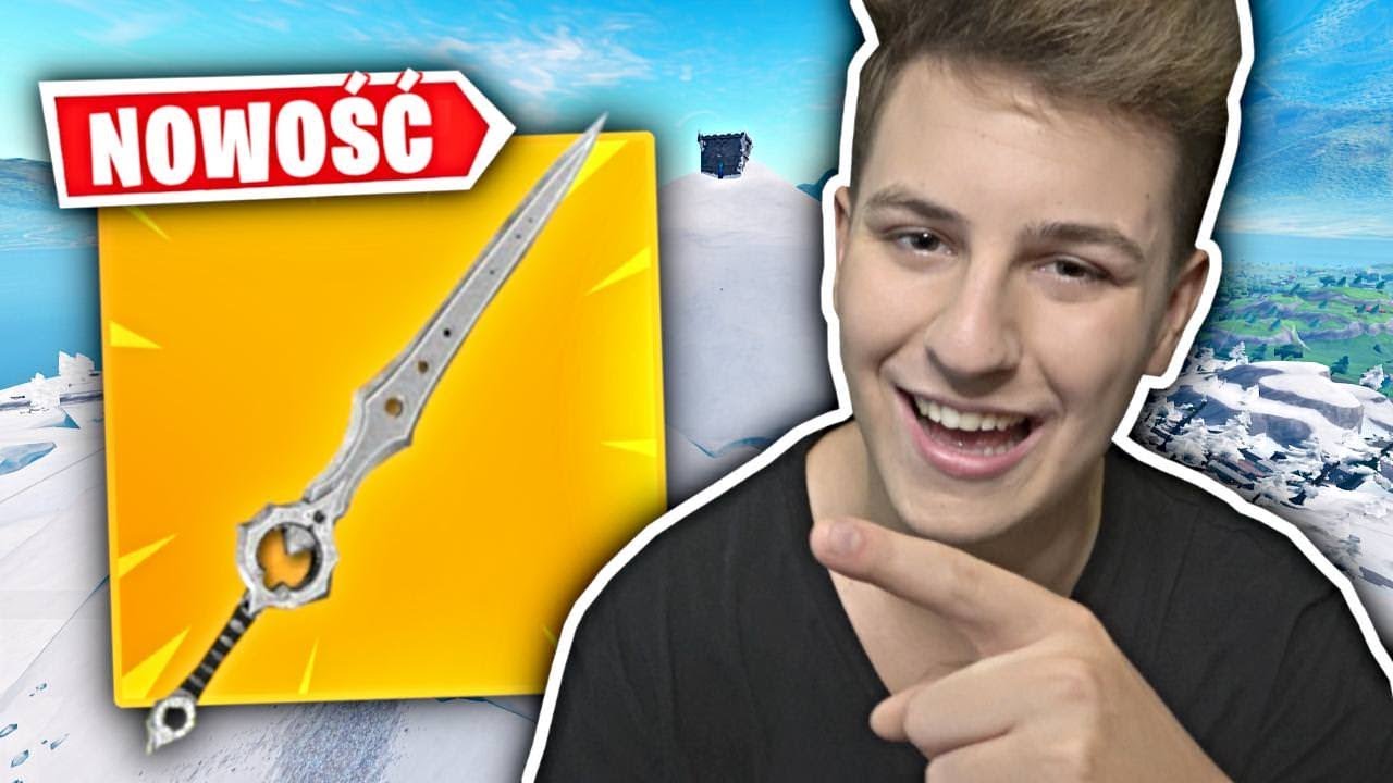 NOWY LEGENDARNY MIECZ W FORTNITE! JACOB - YouTube