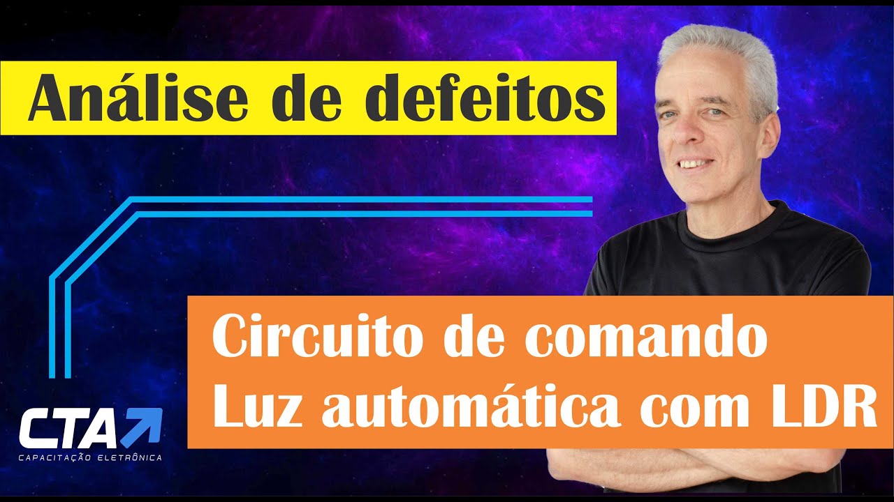 Circuito de comando Luz automática com LDR - YouTube