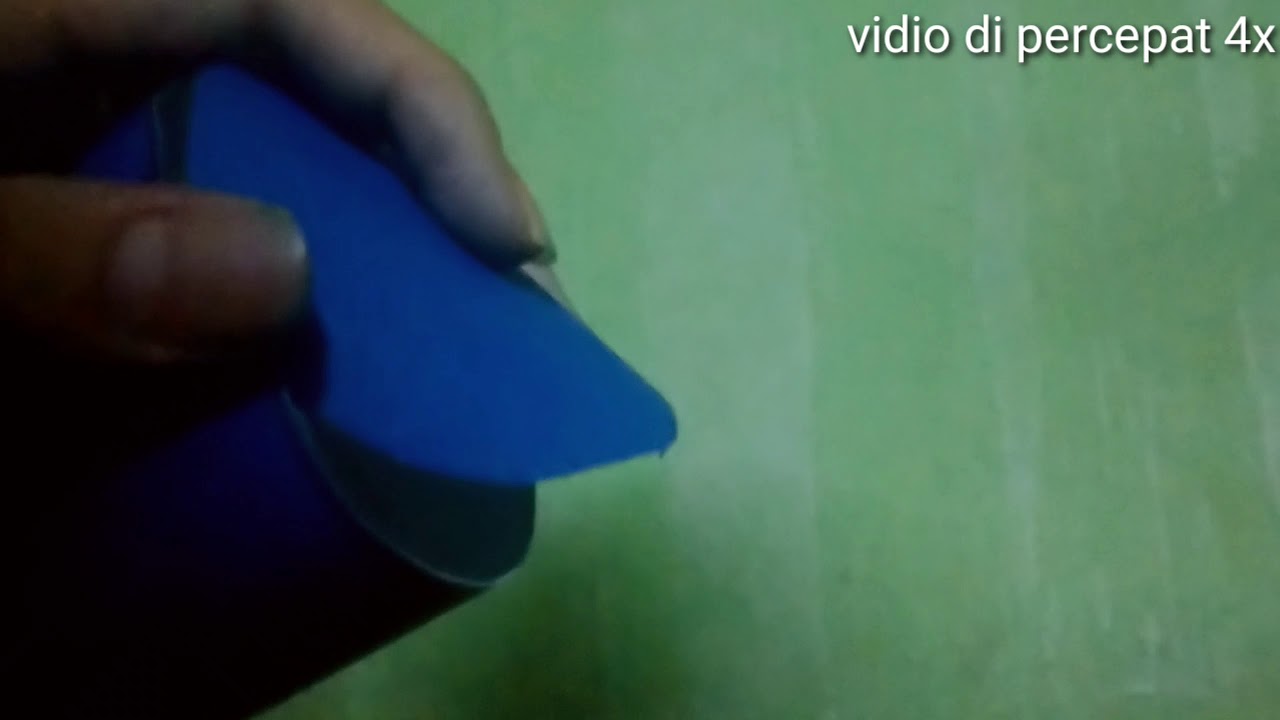 cara membuat tabung dari karton dengan mudah - YouTube