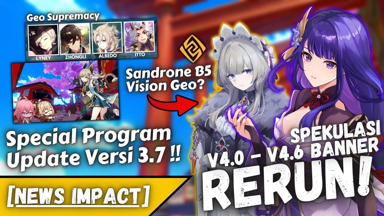 SPEKULASI Banner v4.0 - v4.6 Sandrone Playable !? Jadwal Special ...