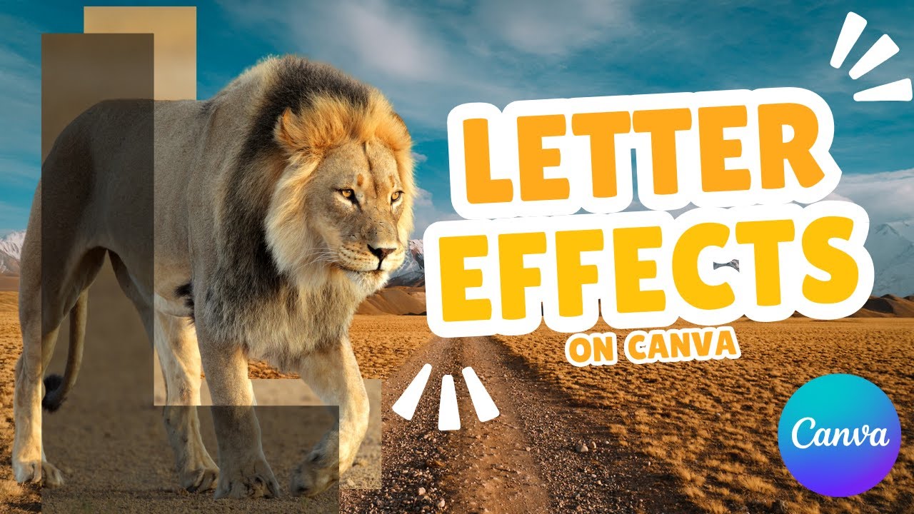 How to Create a Stunning Letter Effect in Canva | Step-by-Step Tutorial ...