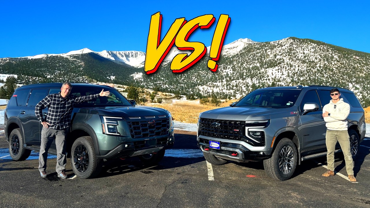 2025 Chevy Tahoe vs 2025 Nissan Armada: We DISAGREE Which One Is Better ...