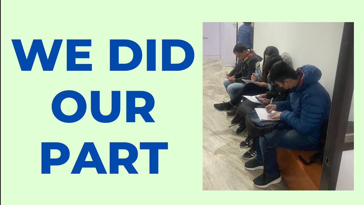 We did our Part. It is your turn now. - YouTube