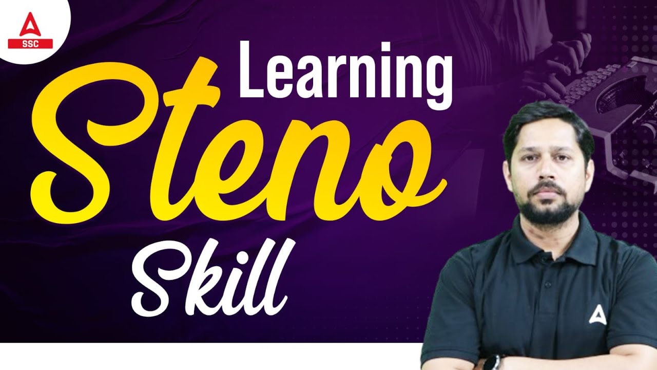 Learning Steno Skill By Rudra Sir - YouTube