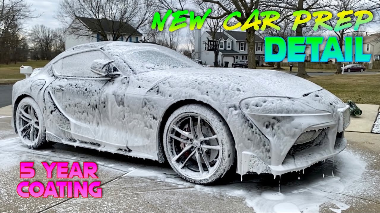 Exterior Detail Polishing and Ceramic Coating / 2021 Toyota Supra - YouTube