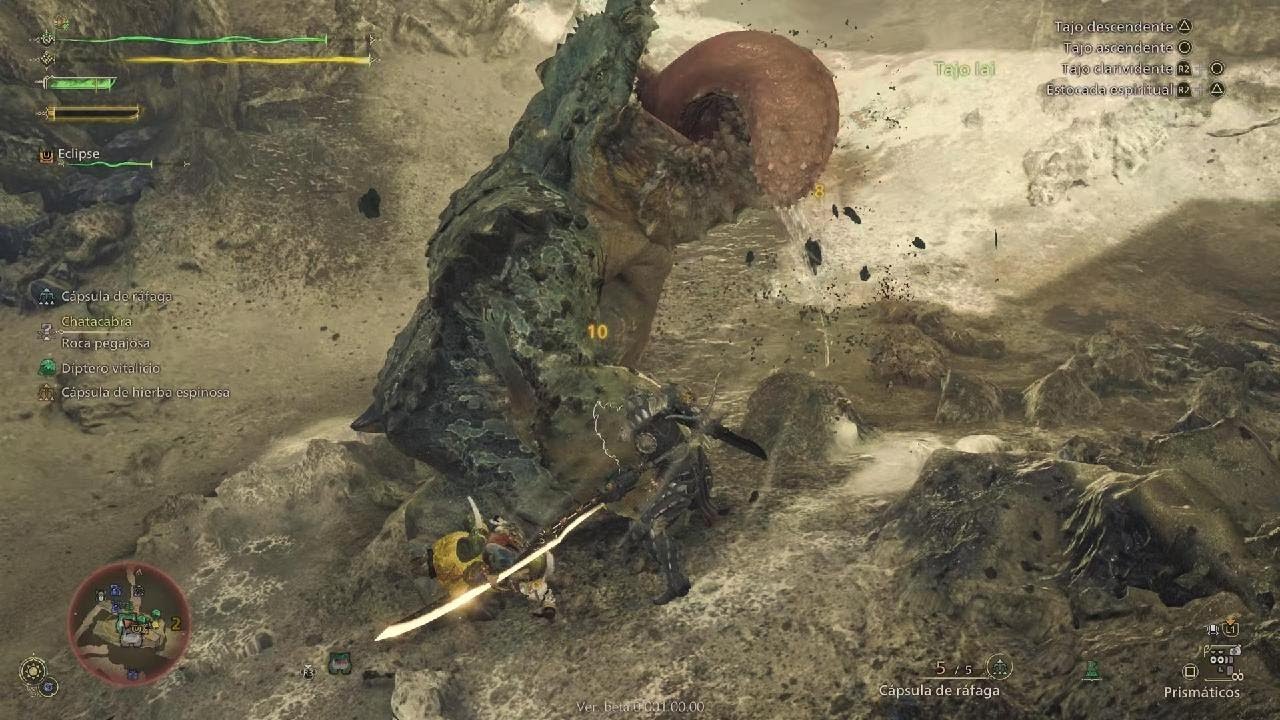 MH Wilds Beta Chatacabra Hunt LS 3‘27“01 - YouTube