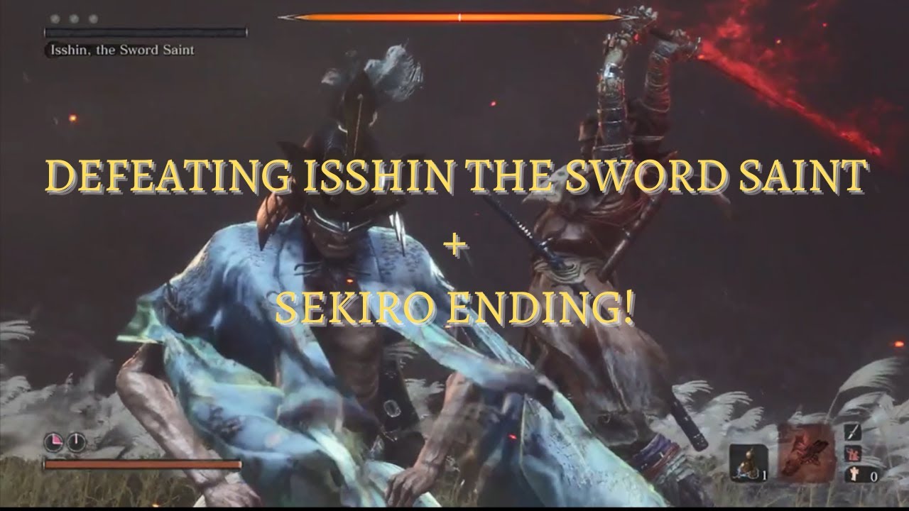 Sekiro FINAL BOSS Fight & Immortal Severance Ending! - YouTube