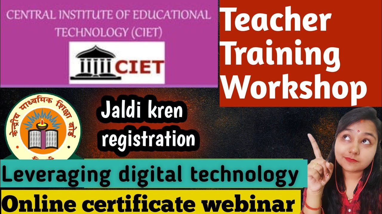 CIET Teacher Training 🏆| CBSE Workshop 😱 | THINQ Updates 🔥 | CBSE ...