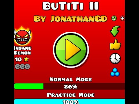 Butiti II day1 - Geometry Dash 2.2 - YouTube