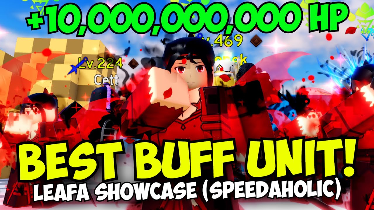 New Leafa 6 Star is the BEST BUFF UNIT & Best Base HP Healer! | ASTD ...