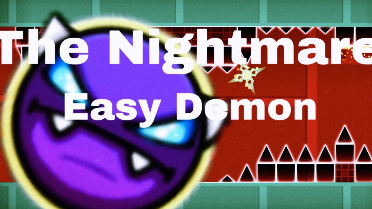 The Nightmare I Showcase I Geometry dash - YouTube