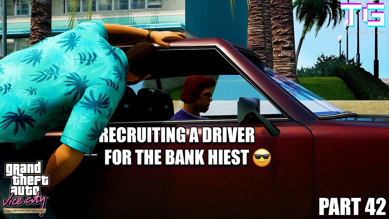Recruiting A Driver For The Bank Hiest 😎 | GTA Vice City Definitive ...