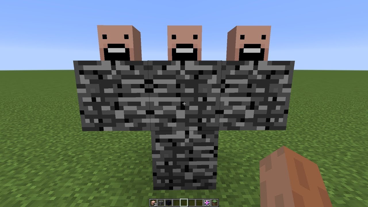 what if you create BEDROCK NOTCH DEVELOPER BOSS in MINECRAFT - YouTube