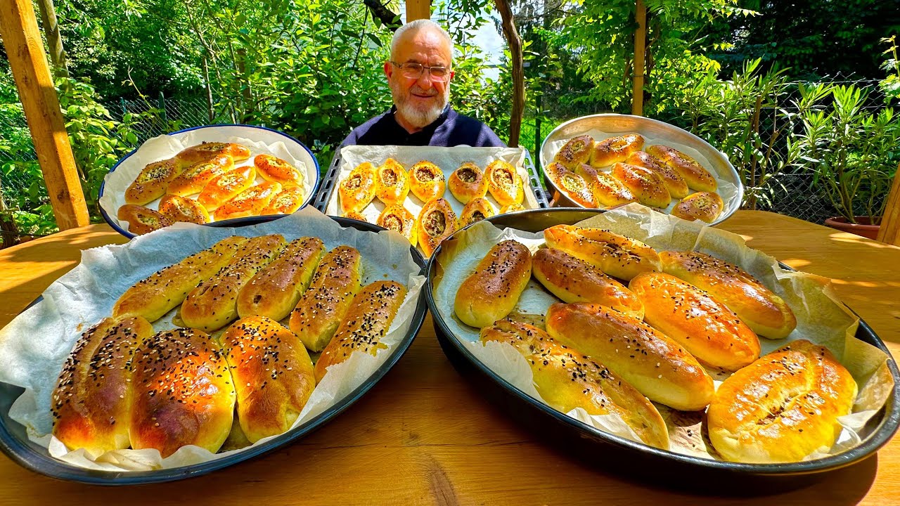 POĞAÇA 🥖 SIMPLE AND DELICIOUS TURKISH PASTRY RECIPE WITH CHEESE AND ...