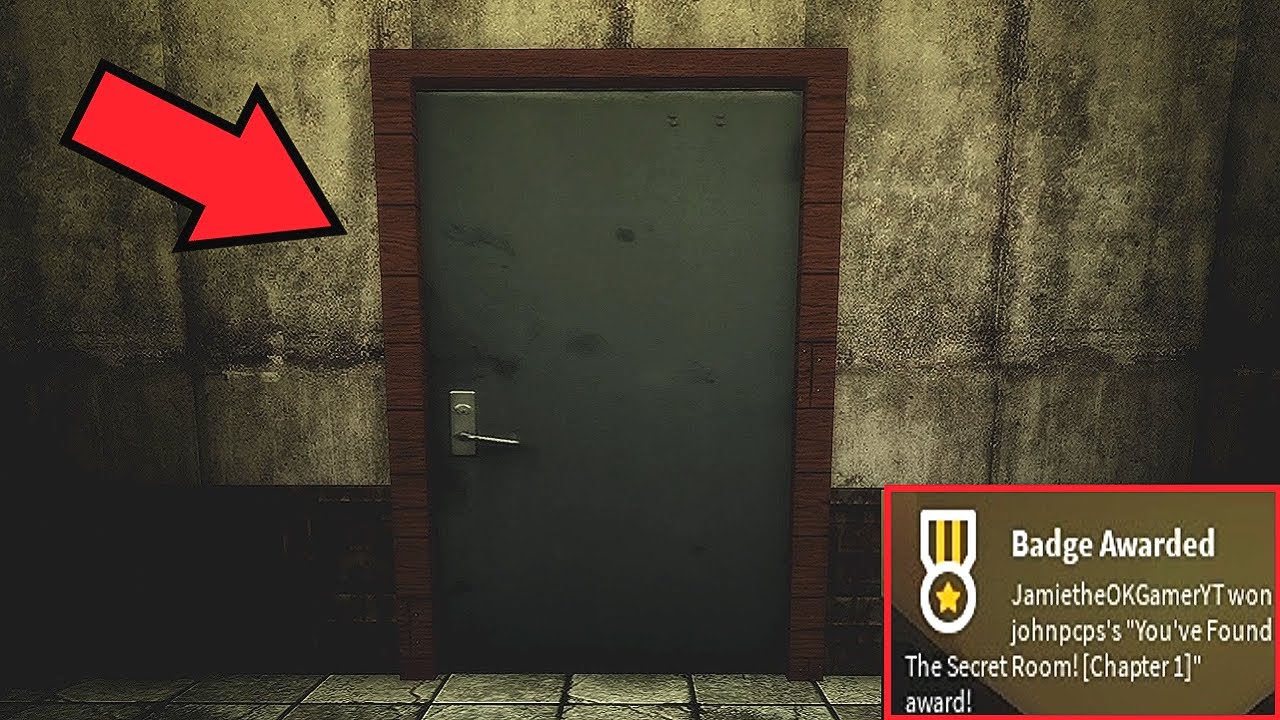 THE ASYLUM *Secret Room BADGE* Roblox - YouTube
