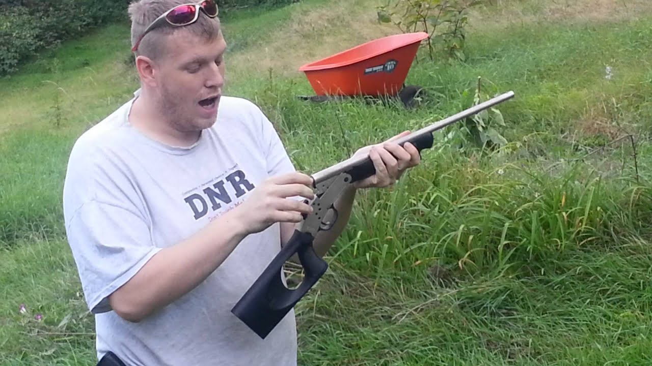 .410 wax slug vs milk jug - YouTube