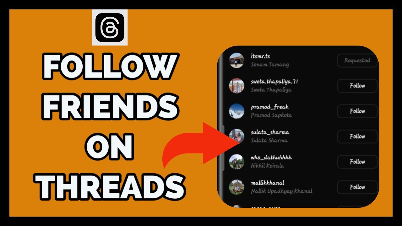 Follow Friends on Threads: How to Follow Friends on Threads on Android ...