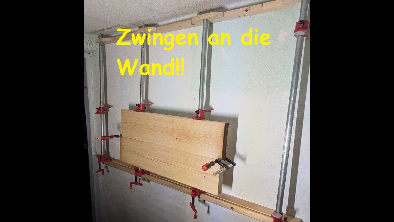 Verleim zwingen an die Wand!! - YouTube