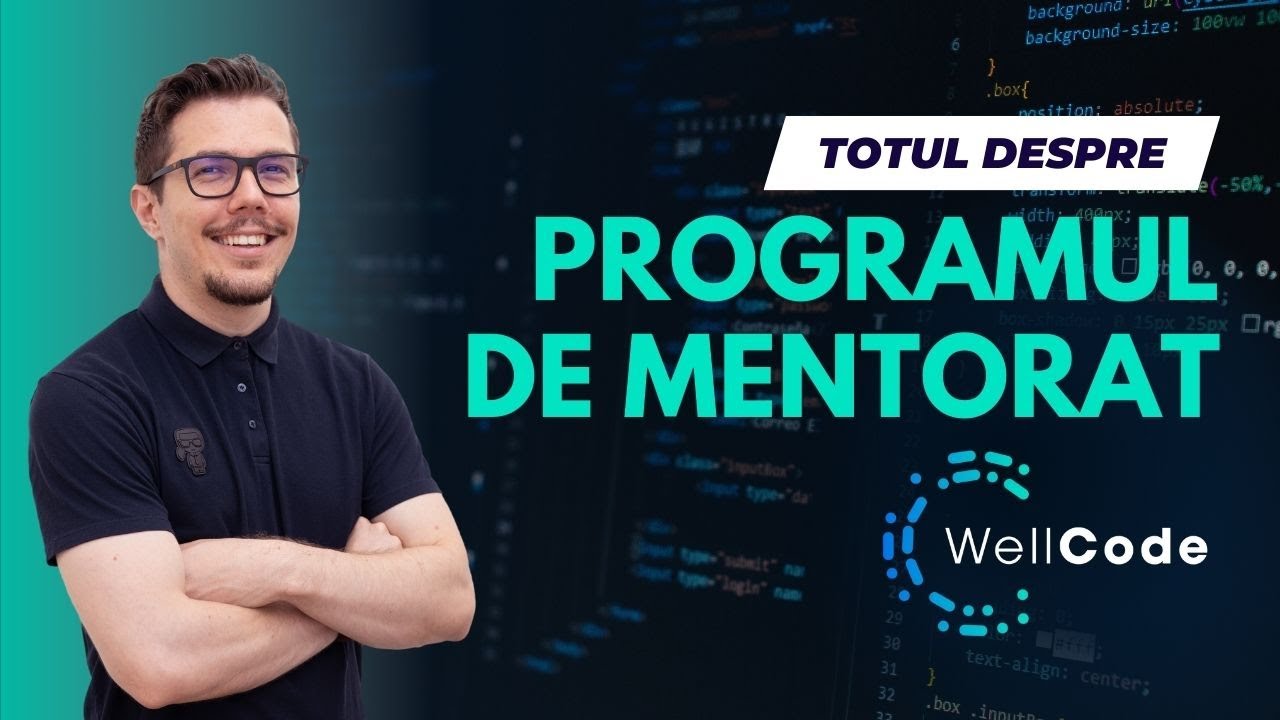 Programul de Mentorat WellCode - CE e și CUM se desfășoară? - YouTube