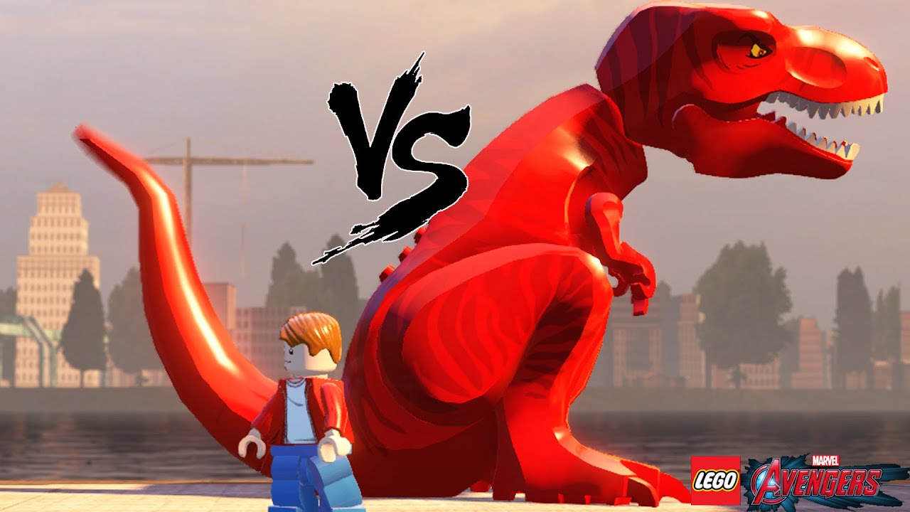 A-Bomb(Transformation) Vs Devil Dinosaur - LEGO MARVEL'S AVENGERS - YouTube