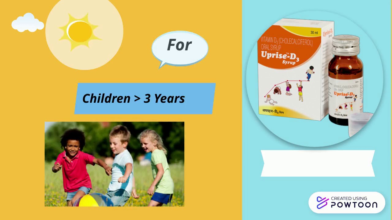 Uprise D3 Drops & Syrup positioning - YouTube