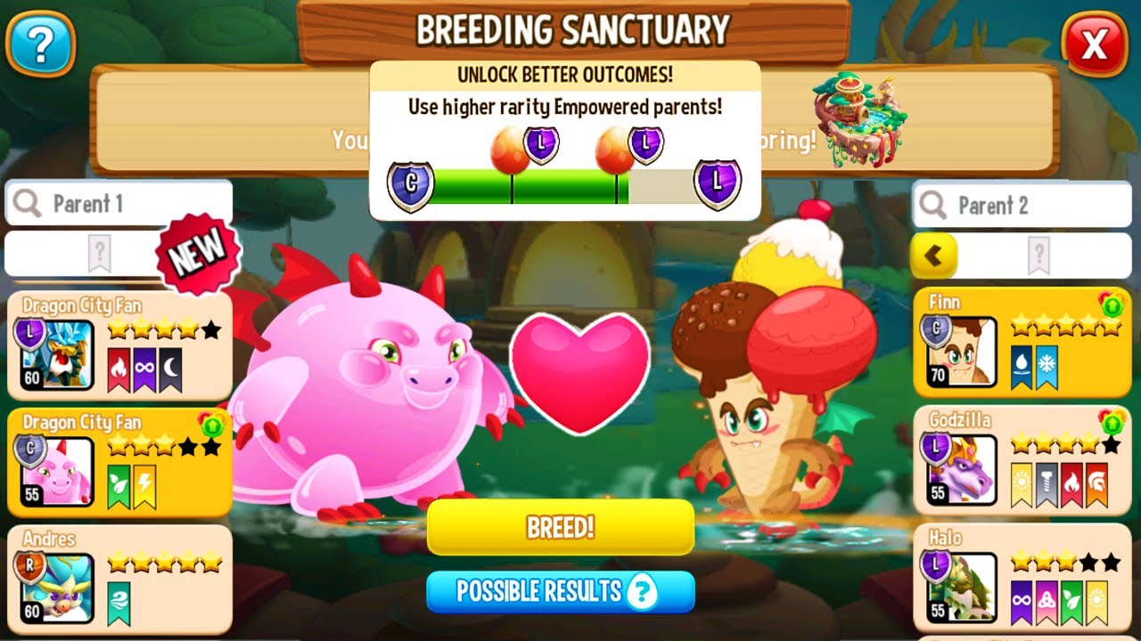 Dragon City Breeding Gummy