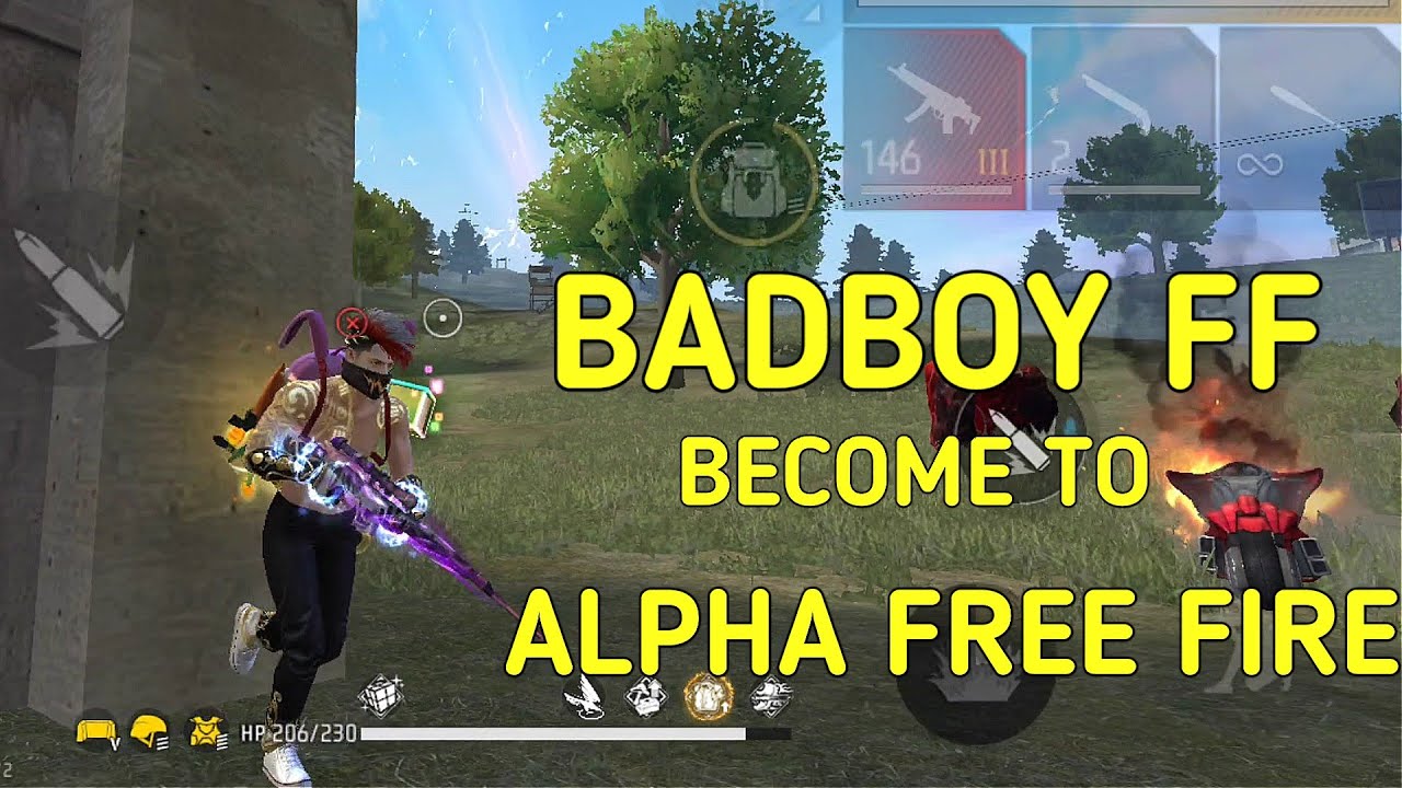 BADBOY FF became To ALPHA FREE FIRE - SOLO VS SQUAD -16 KILLS - Free ...