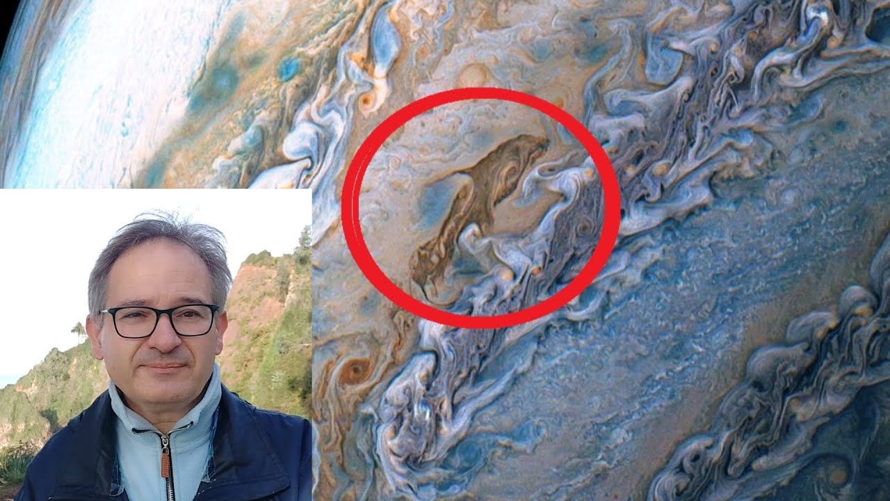 ¿UN ANIMAL EN LAS NUBES DE JÚPITER? - YouTube