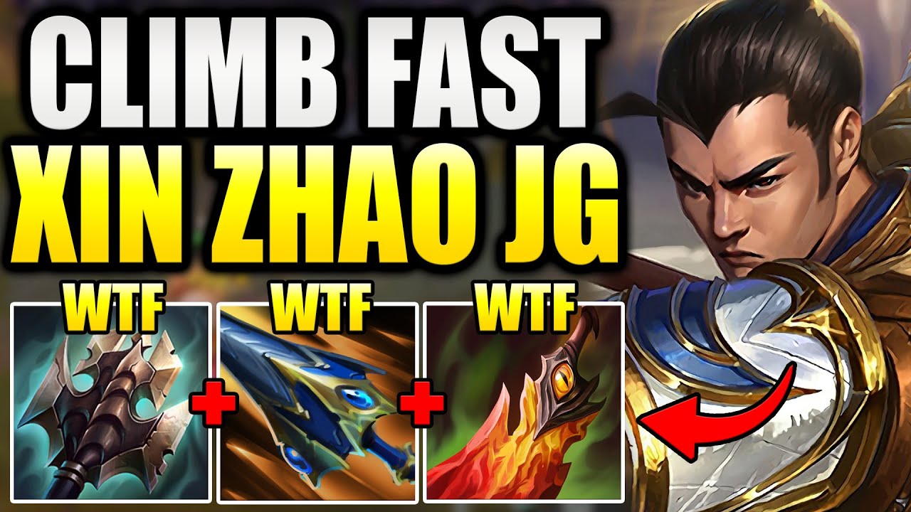 HOW TO PLAY XIN ZHAO JUNGLE & CLIMB FAST IN SOLO Q AFTER THE NEW BUFFS ...