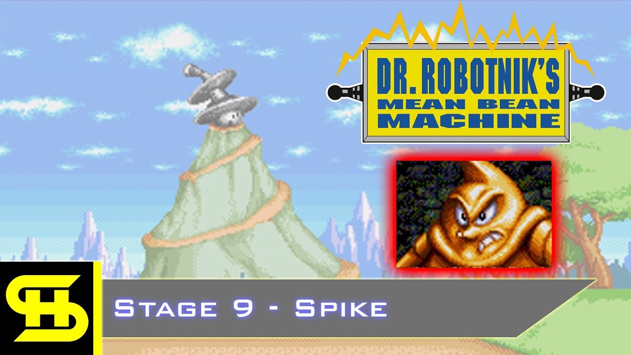 Let's Play: Dr. Robotnik's Mean Bean Machine - Stage 9 - Spike - YouTube