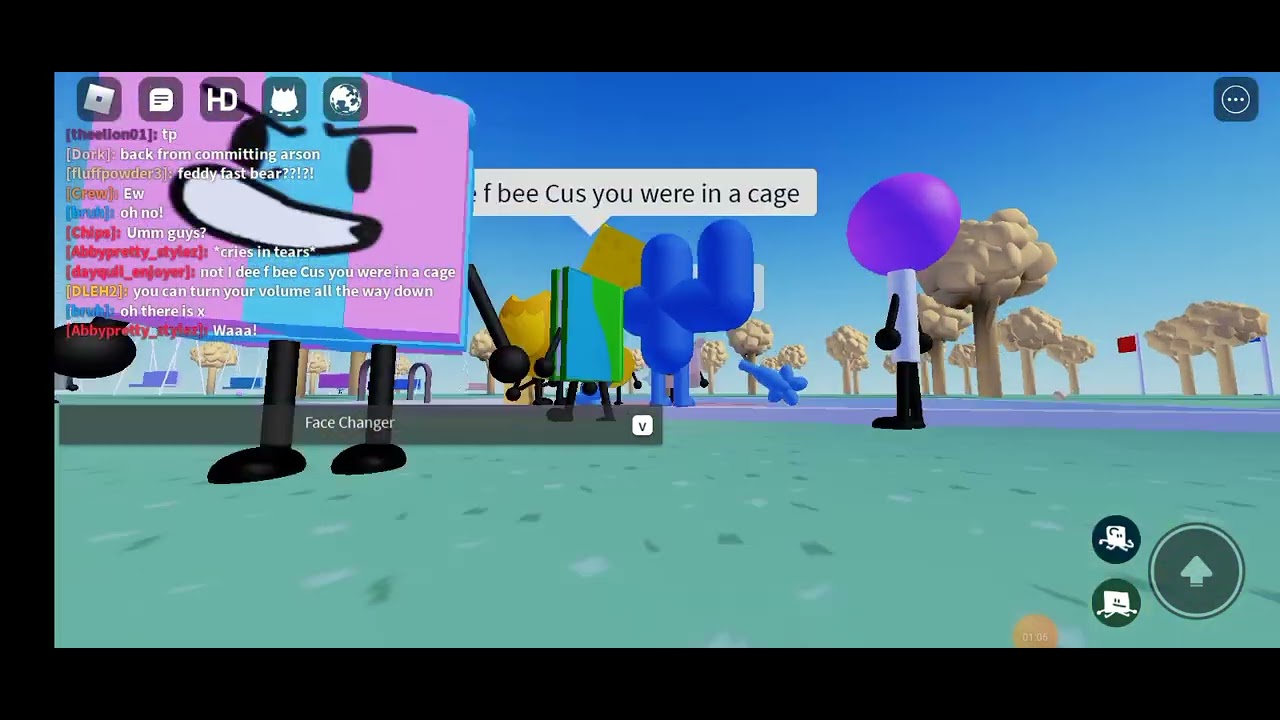 BFB rp 3D on Roblox - YouTube