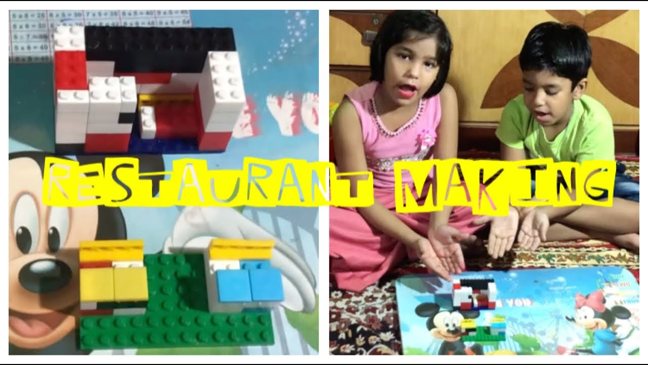 Restaurant Making | block for kids | building blocks | diy | Kids Funny ...